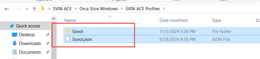 Orcaslicer import configuration file (Windows) | Sovol 3D Printer Wiki